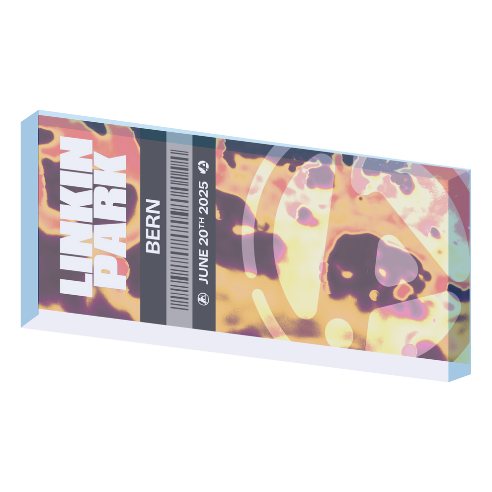 From Zero Commemorative Ticket Magnet Bern (June 20th) – Linkin Park UK